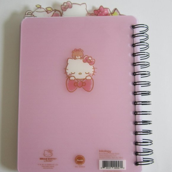 Sanrio | Other | Hello Kitty Pink Sleeping Teddy Bear Sanrio Journals Notebook | Poshmark